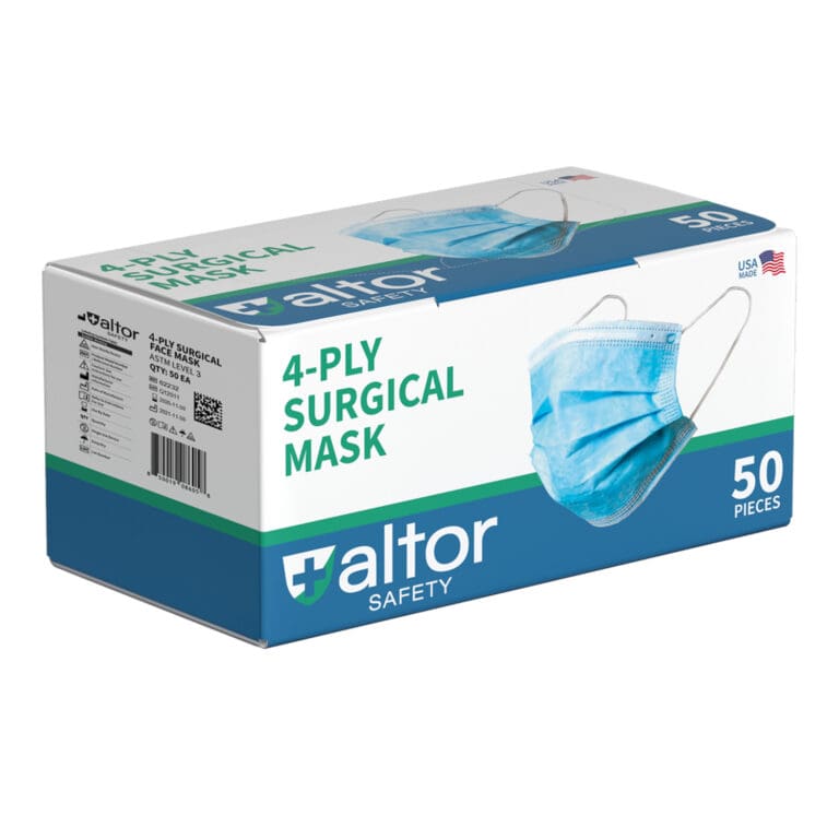 3-PLY ASTM LEVEL 1 SURGICAL DISPOSABLE FACE MASK - SRT Supply